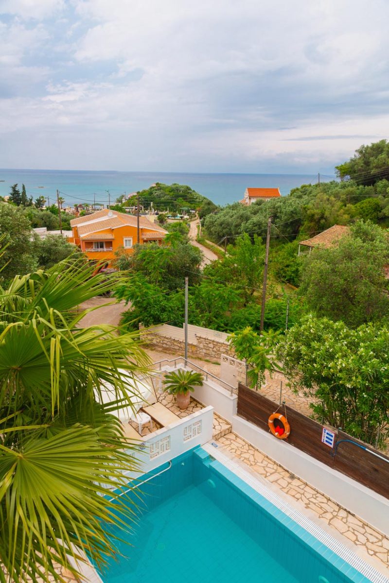 Villa Poseidon - Tourist Settlement "Pyramid City" in Corfu Island, Greece