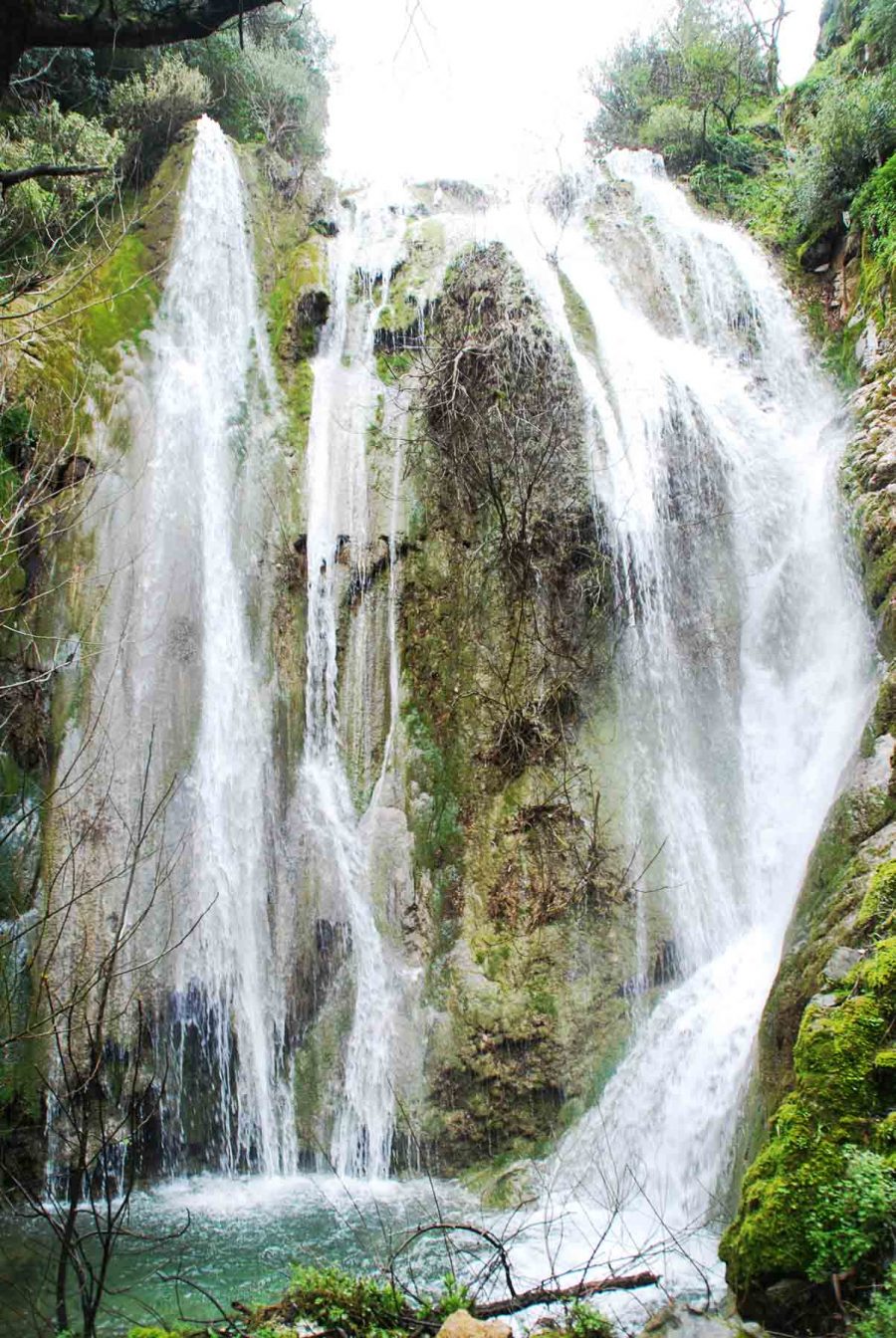 Nymfes waterfalls - Pyramid City Corfu - Luxury Villas & Apartments