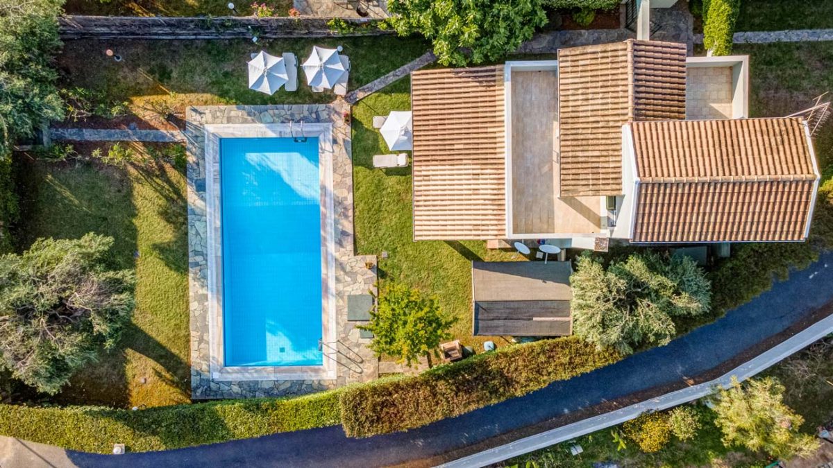 Villa Ares - Tourist Settlement "Pyramid City" in Corfu Island, Greece
