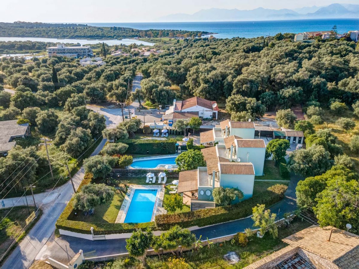 Villa Ares - Tourist Settlement "Pyramid City" in Corfu Island, Greece
